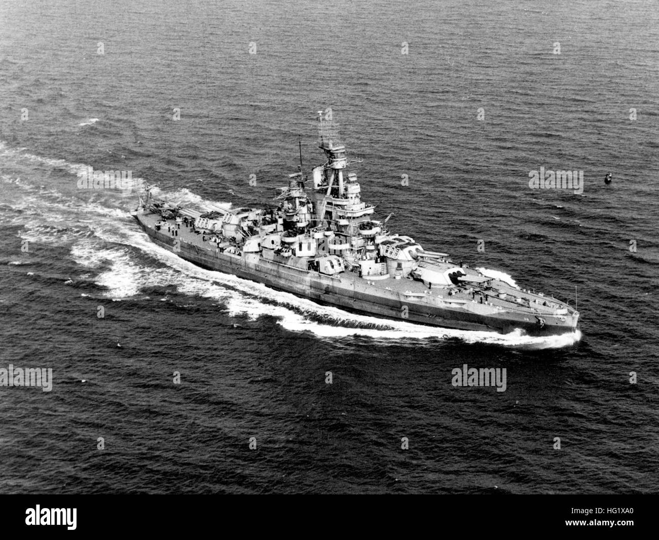 Underway off the U.S. Atlantic coast, 17 September 1944. Photographed ...
