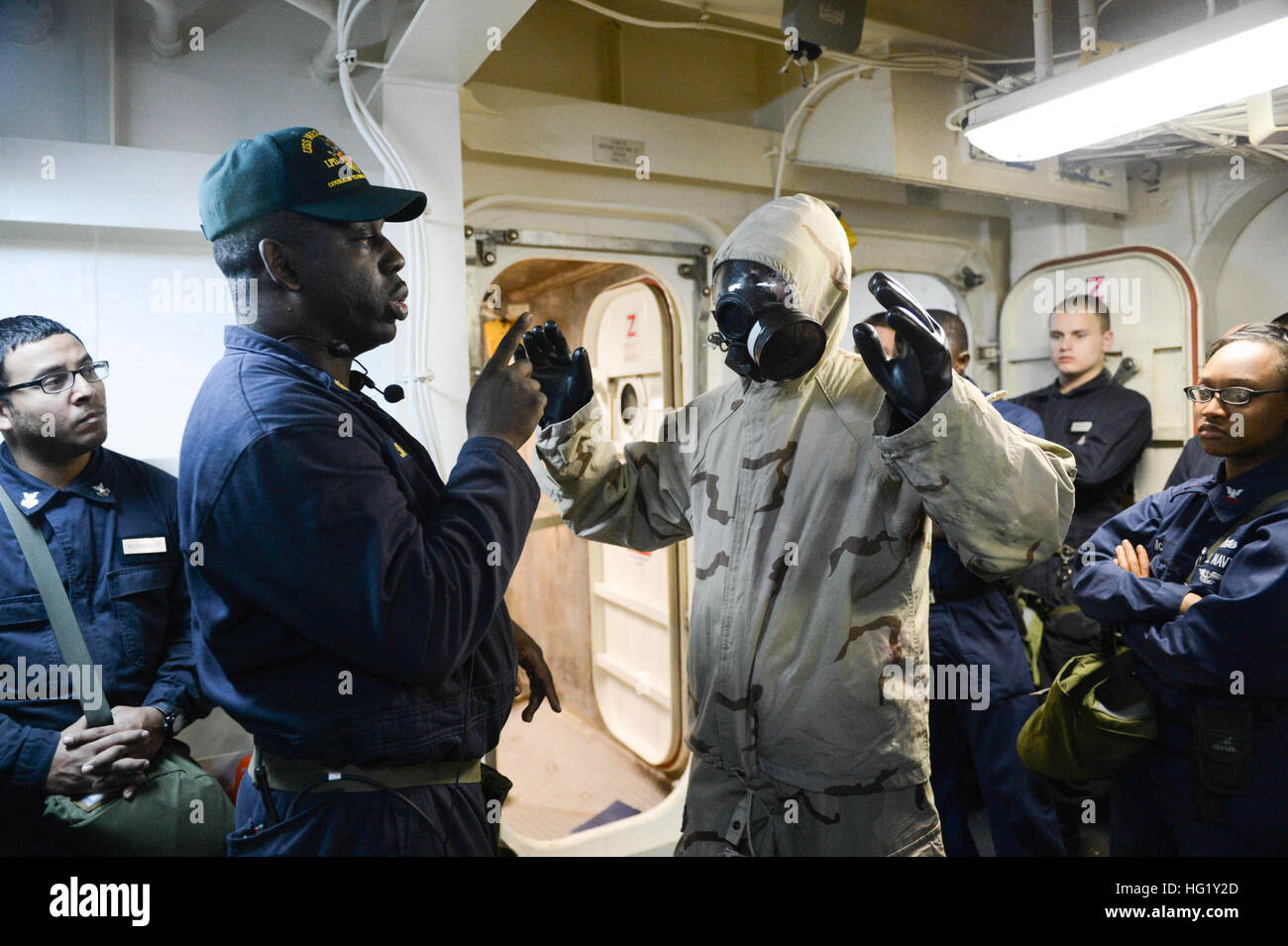 Senior Chief Damage Controlman Melvin Smith, from Chattanooga, Tenn ...