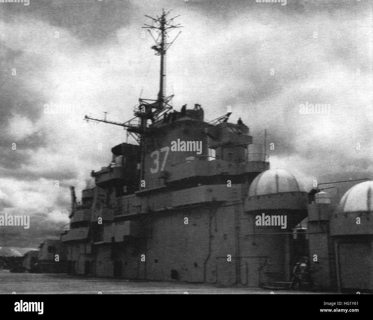 USS Princeton (CV-37) at Puget Sound in 1950 Stock Photo - Alamy