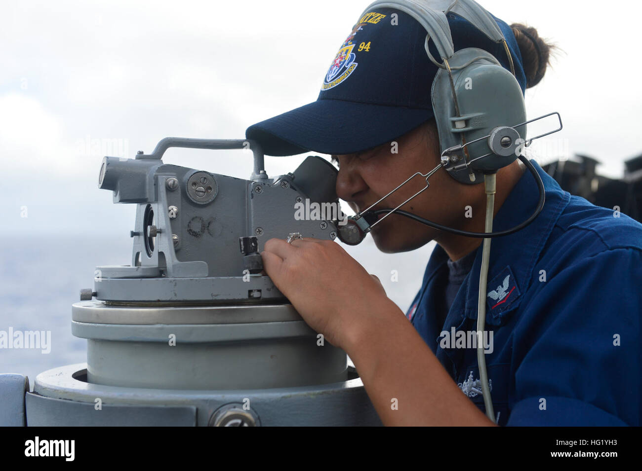 U.S. Navy Personnel Specialist 3rd Class Georgianna Owens, assigned to ...