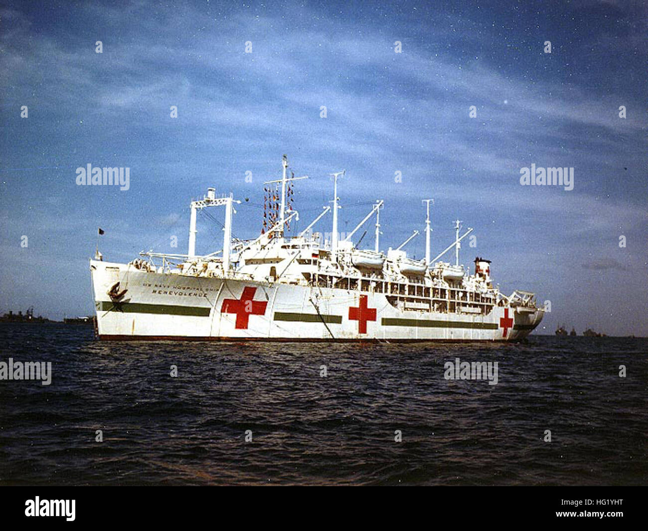 USS Benevolence (AH-13 Stock Photo - Alamy