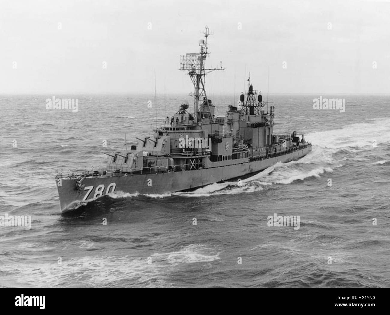 USS Stormes (DD-780) off Hampton Roads in 1968 Stock Photo - Alamy