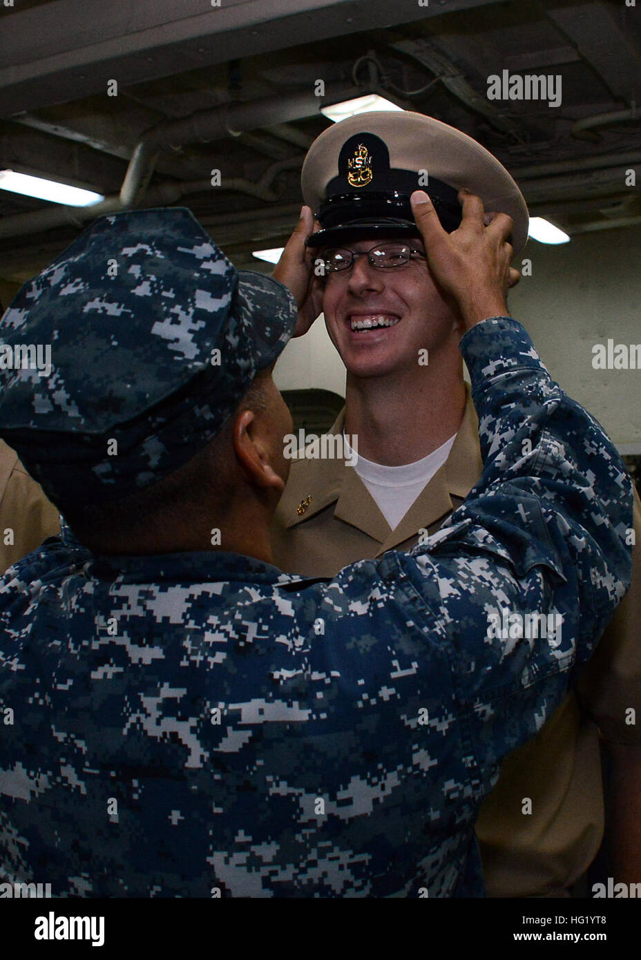 Senior chief pinning san diego hi-res stock photography and images - Alamy