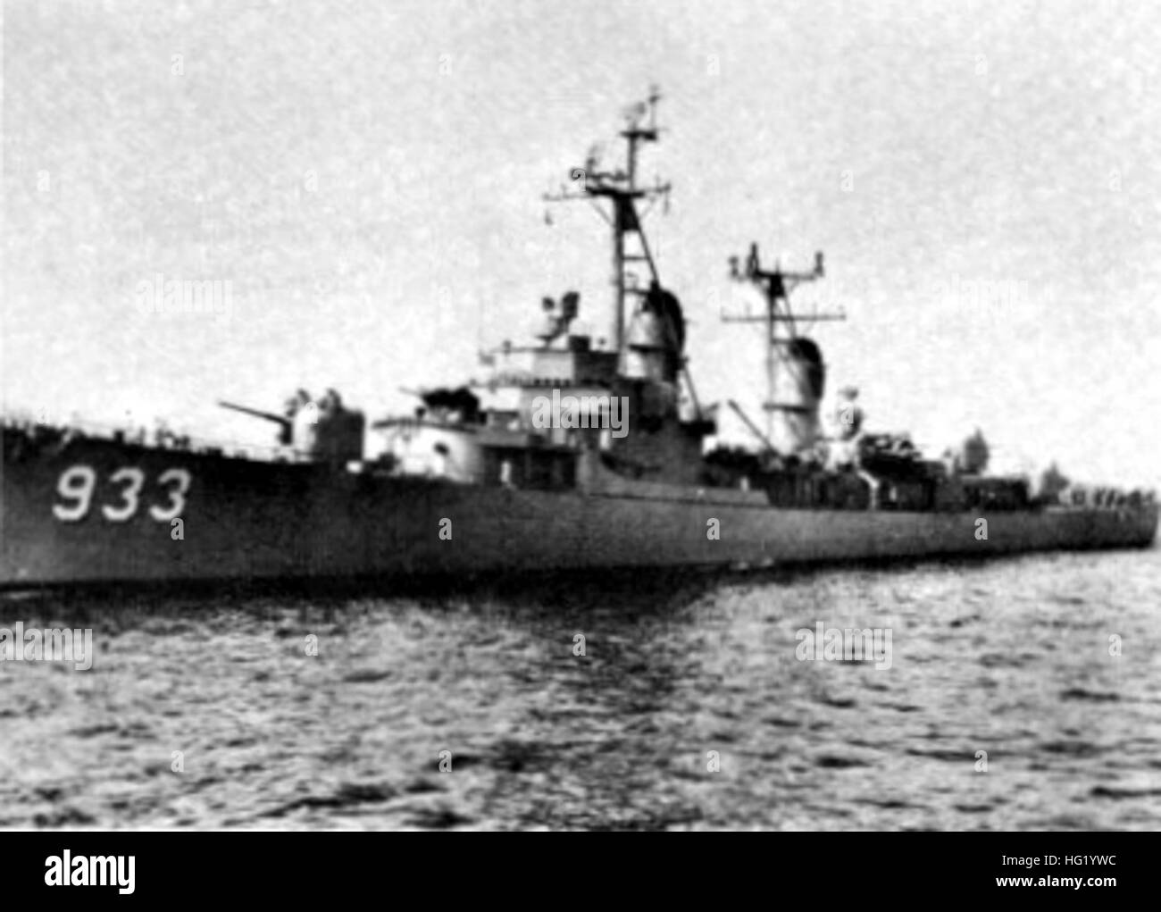 Uss barry dd 933 Black and White Stock Photos & Images - Alamy