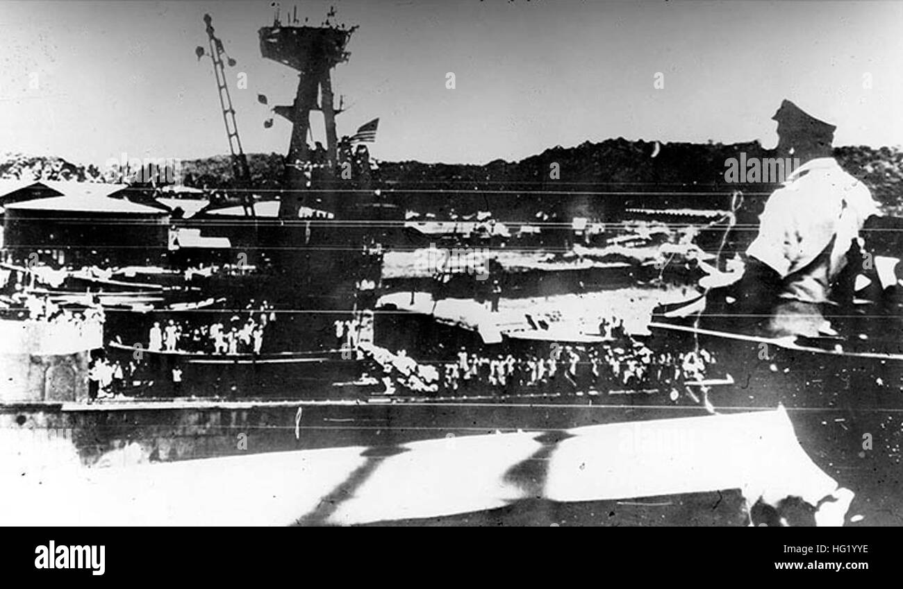 USS Houston (CA-30), a World War II-era cruiser, was stationed at ...