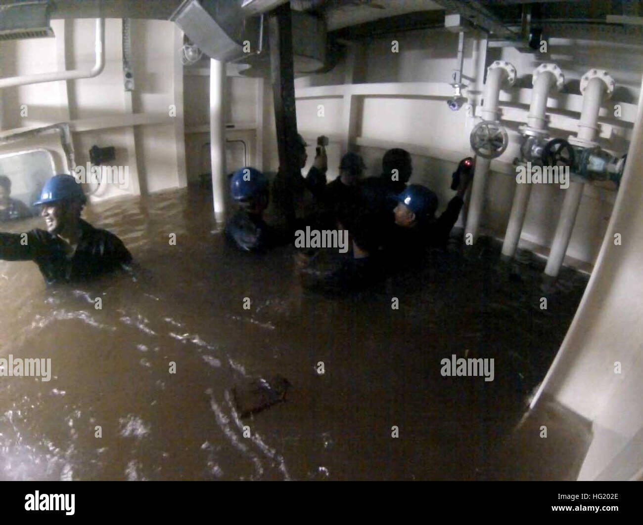 Sailors assigned to the guided-missile destroyer USS Pinckney (DDG 91 ...