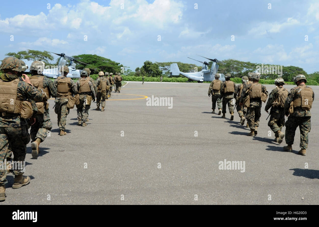 Marines assigned to Special Purpose Marine Air Ground Task Force ...