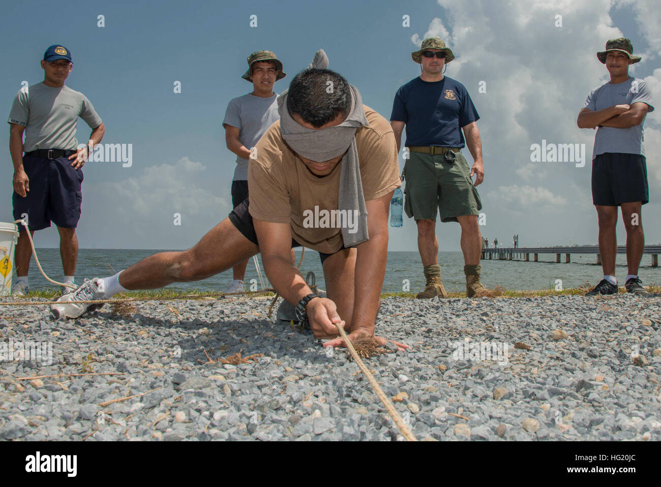 Divers assigned to Mobile Diving and Salvage Unit Two (MDSU 2) and the ...