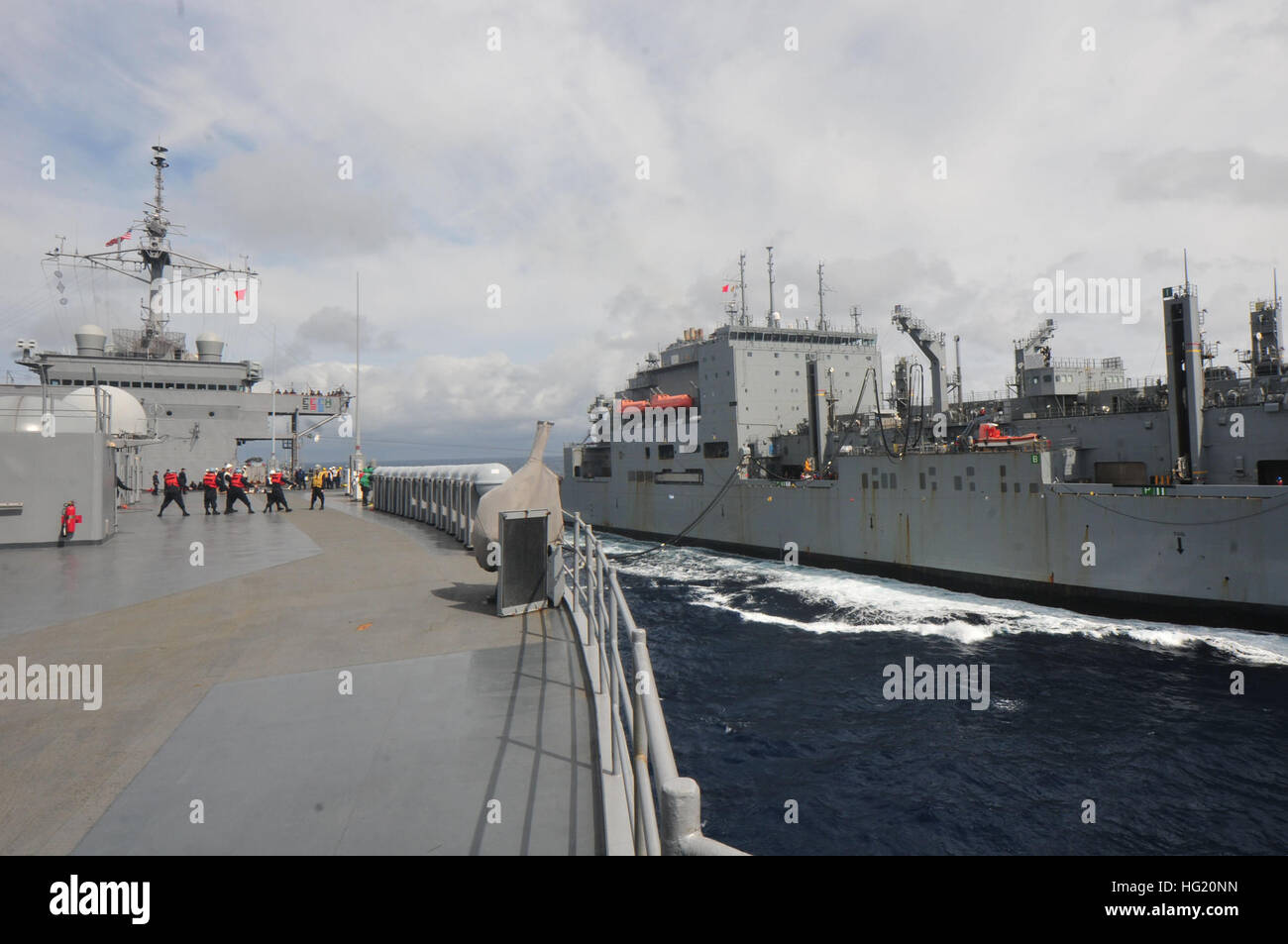 U.S. 7th Fleet flagship USS Blue Ridge (LCC 19) conducts a ...