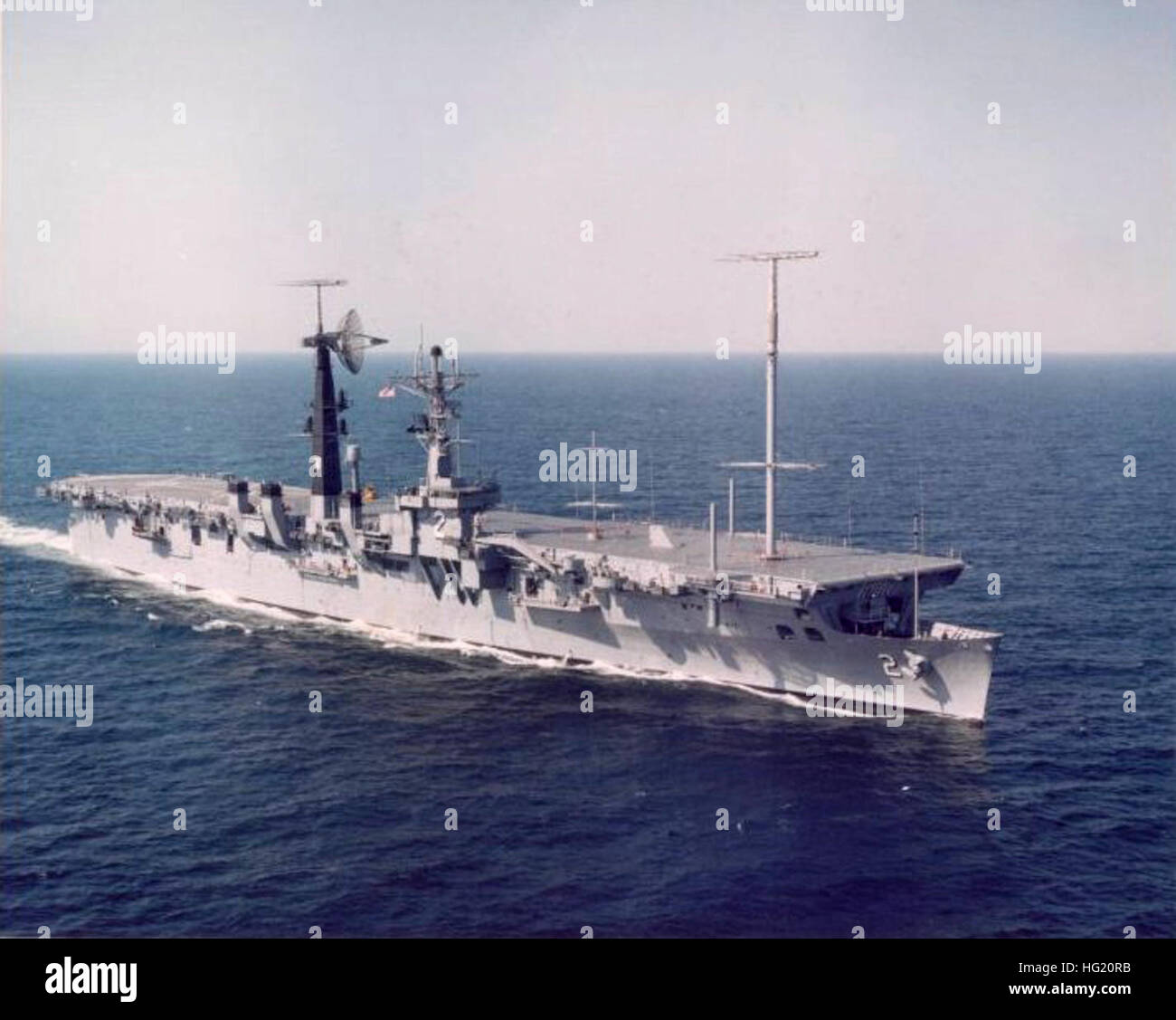USS Wright (CC-2) at sea c1967 Stock Photo - Alamy
