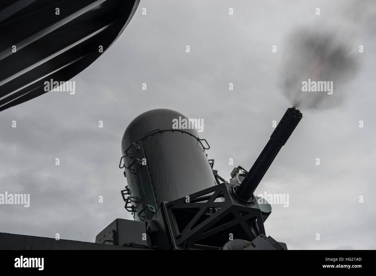 The Close-in Weapon System (CIWS) aboard future amphibious assault ship ...