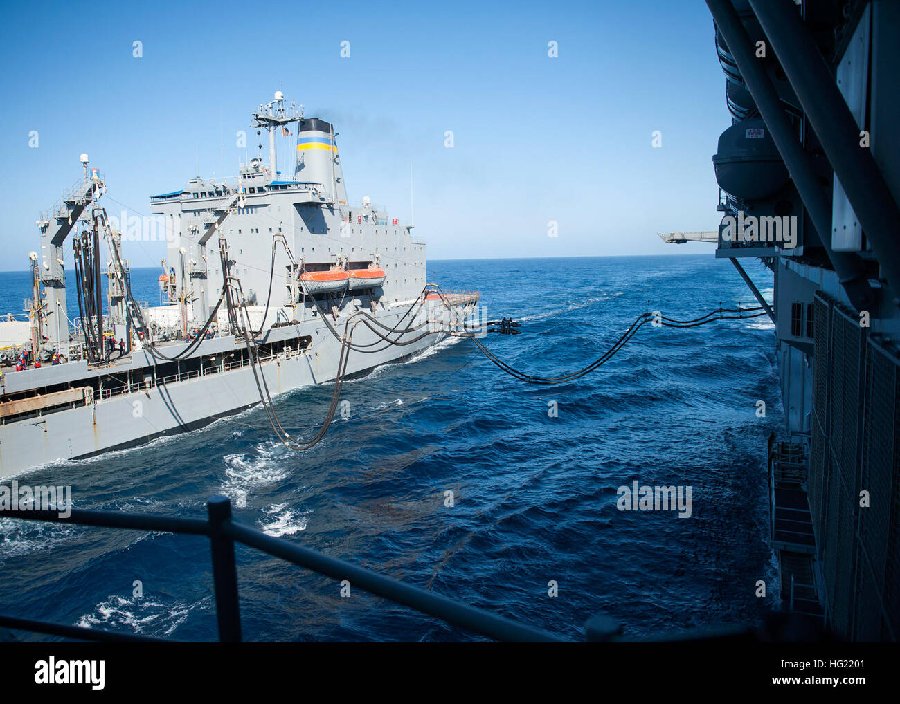 Military Sealift Command (MSC) fleet replenishment oiler USNS Yukon (T ...