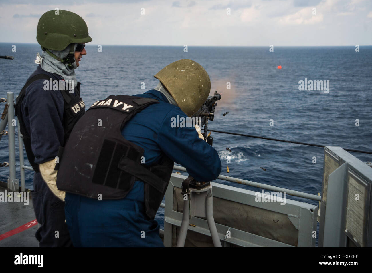 Gunner’s Mate 2nd Class Andrew Mattson, left, from Snowflake, Ariz ...
