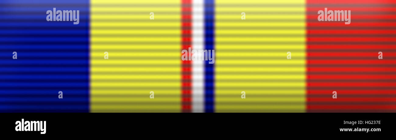 Combat action ribbon Stock Photo - Alamy