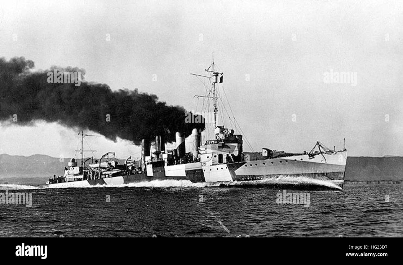 USS Ward (DD-139 Stock Photo - Alamy