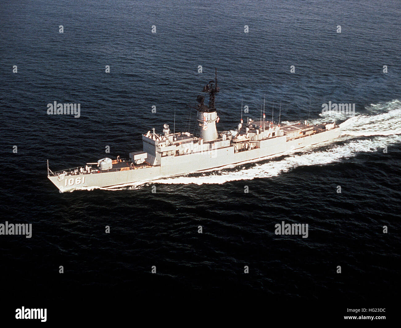 USS Patterson (DE-1061) underway in 1970 Stock Photo - Alamy