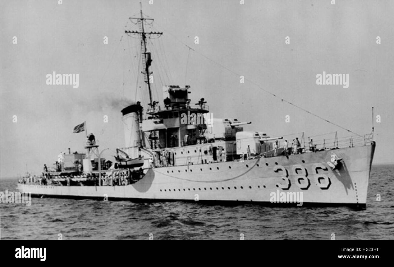 USS Bagley (DD-386) before World War II Stock Photo - Alamy