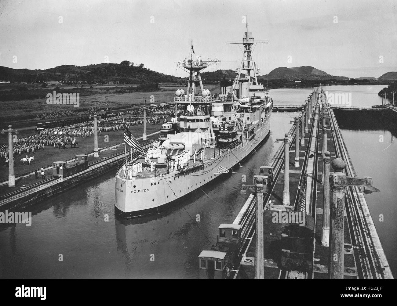 NTS San Diego (inspections, dress parade, & buildings) 1936, USS ...