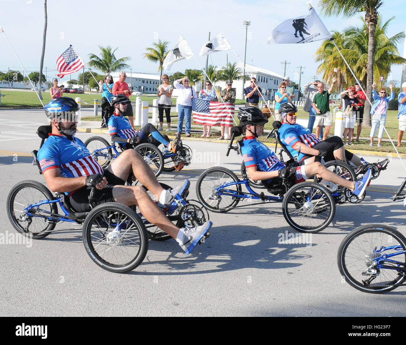 Wounded warriors ride across Naval Air Station Key West to begin the ...