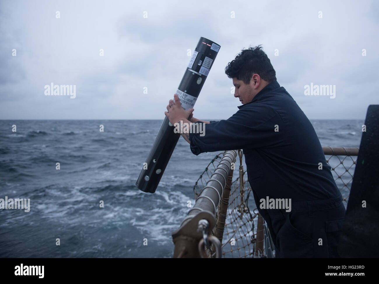 Sonar Technician 2nd Class Victor Trejo, from San Benito, Texas ...