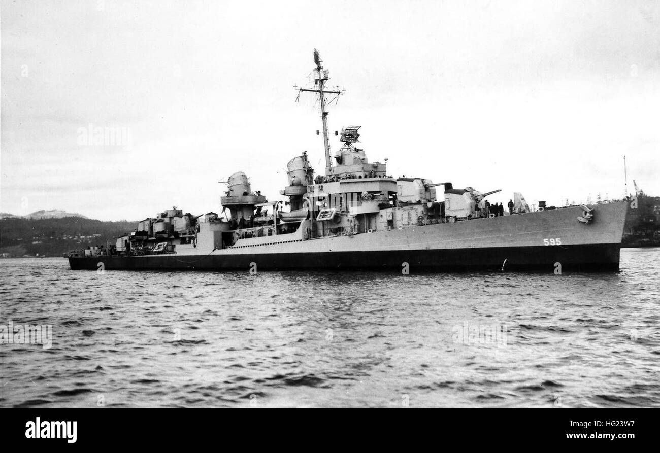 6 photos of US Navy destroyers circa WWII, including: USS Metcalfe (DD ...