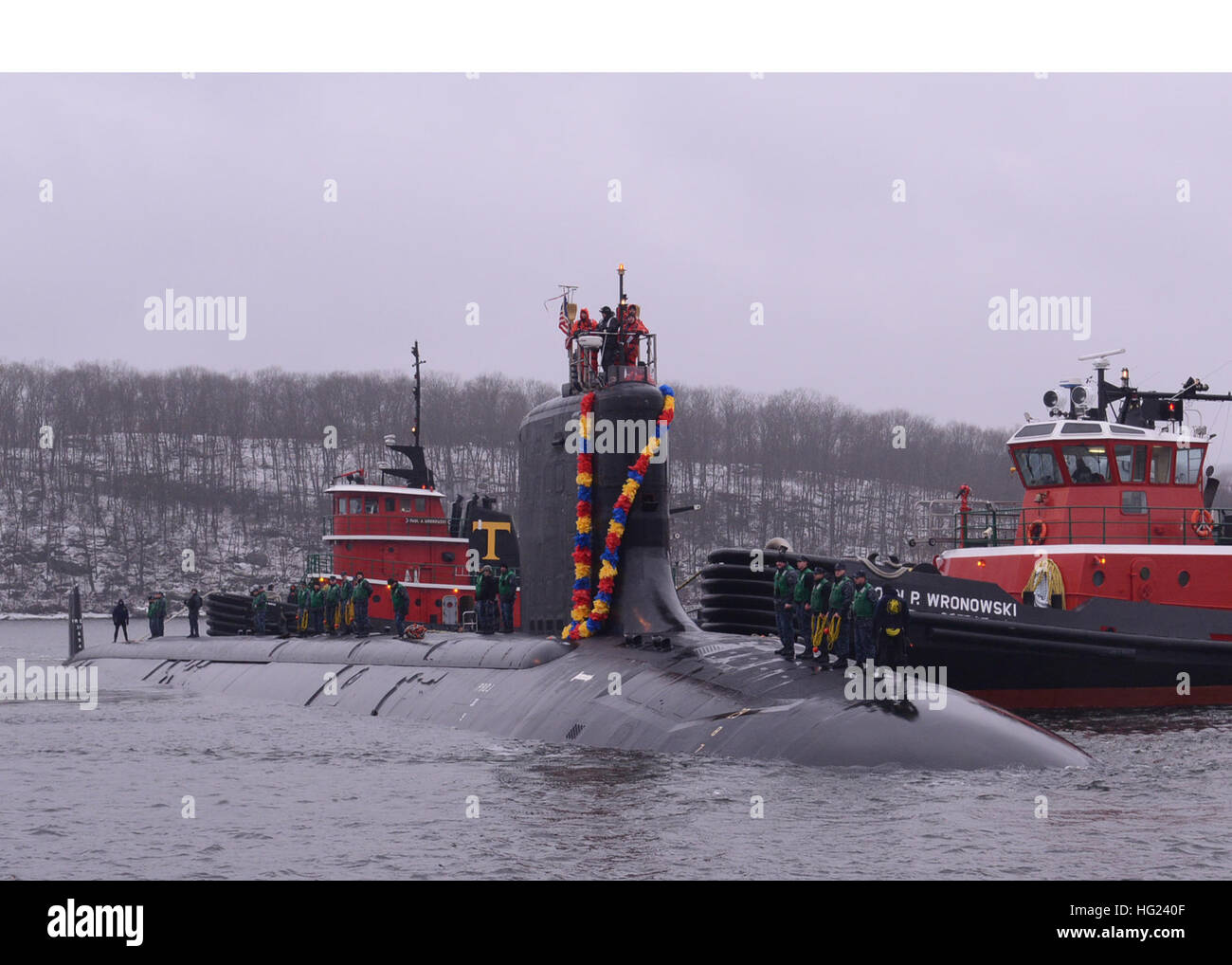 The Virginia-class attack submarine USS California (SSN 781) returned ...