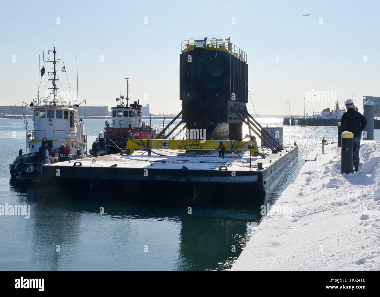 Caisson in dock hi-res stock photography and images - Alamy