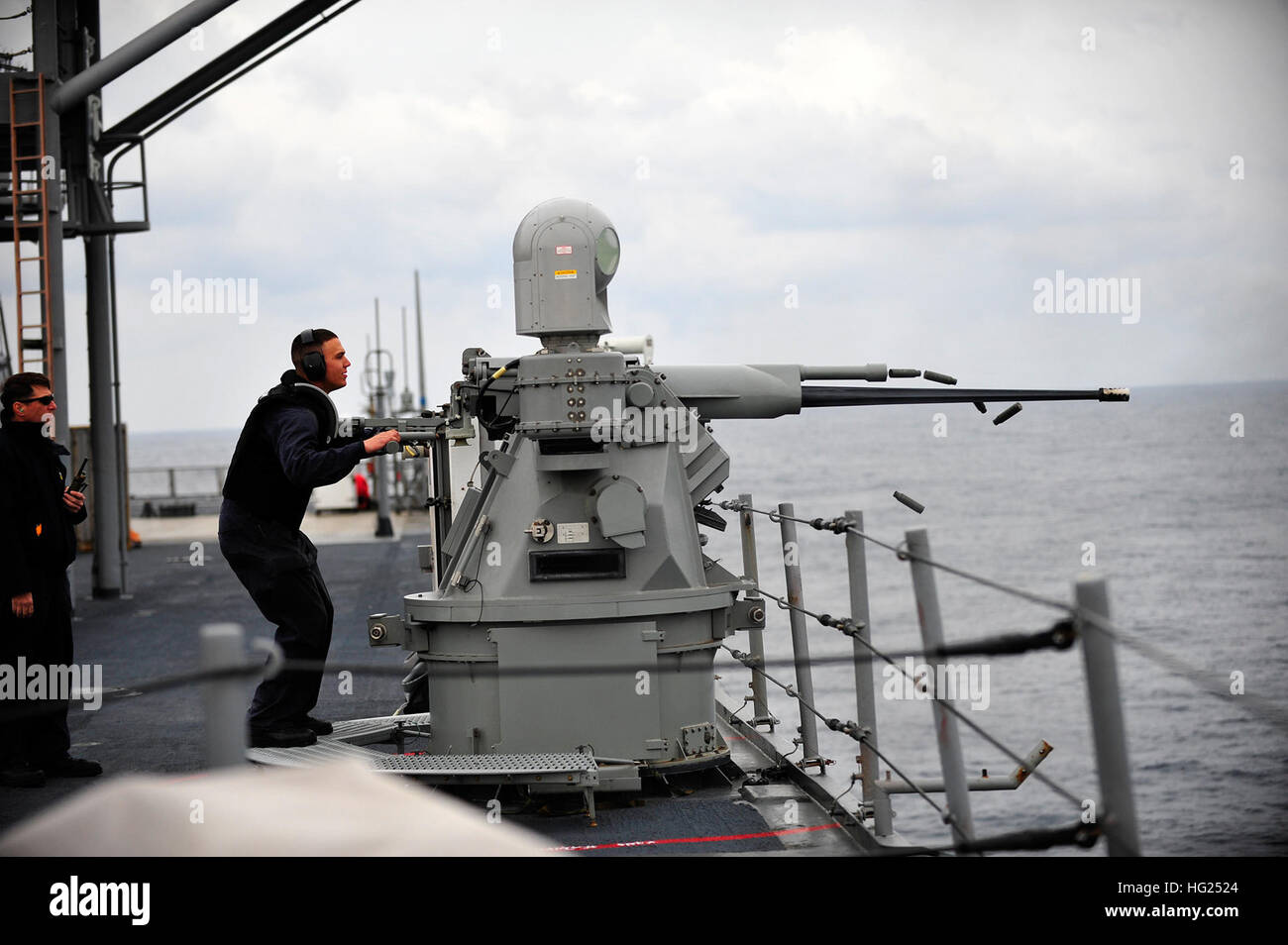 Sailor 7th fleet command ship uss blue ridge lcc 19 hi-res stock ...
