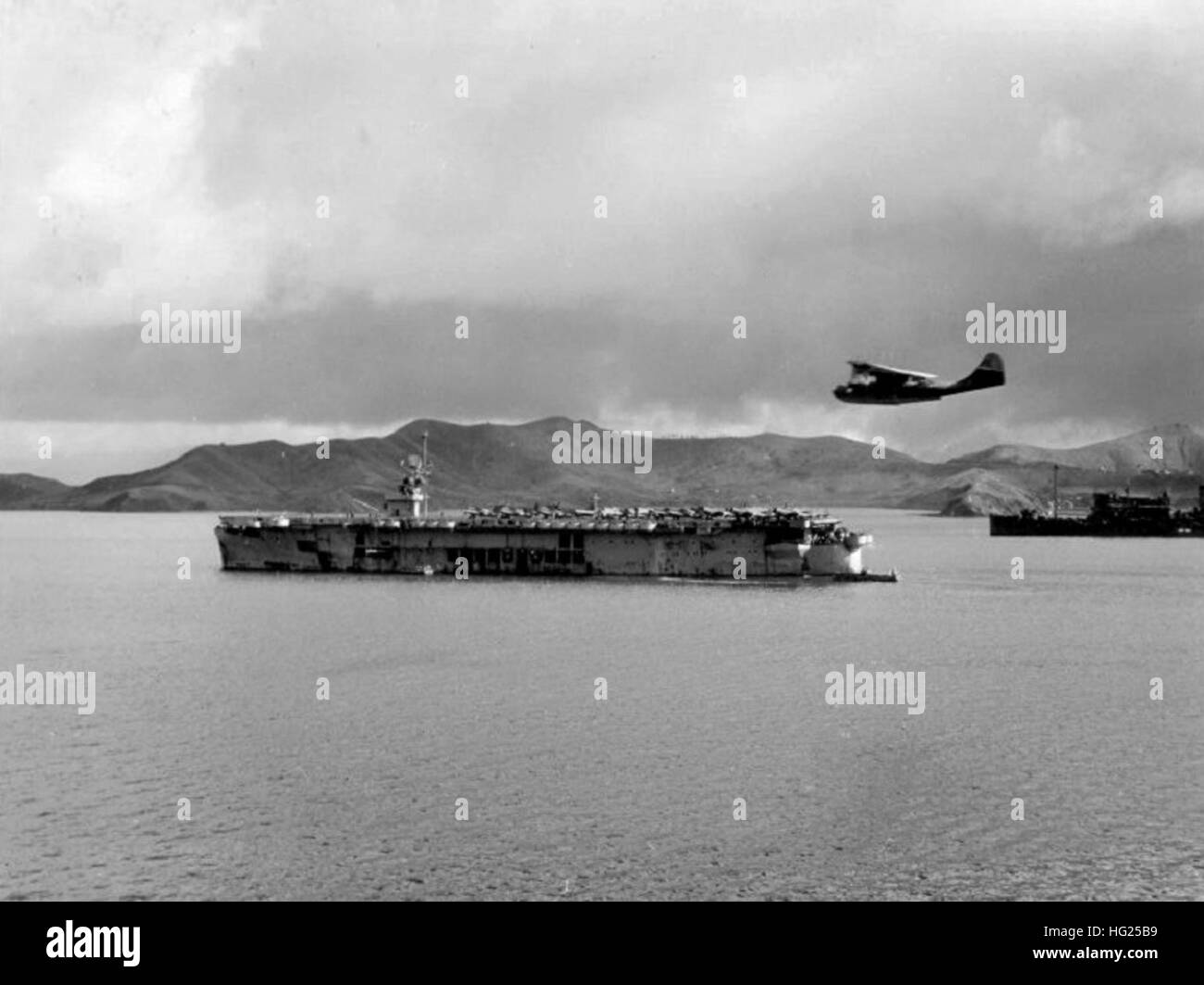 Uss sangamon Black and White Stock Photos & Images - Alamy