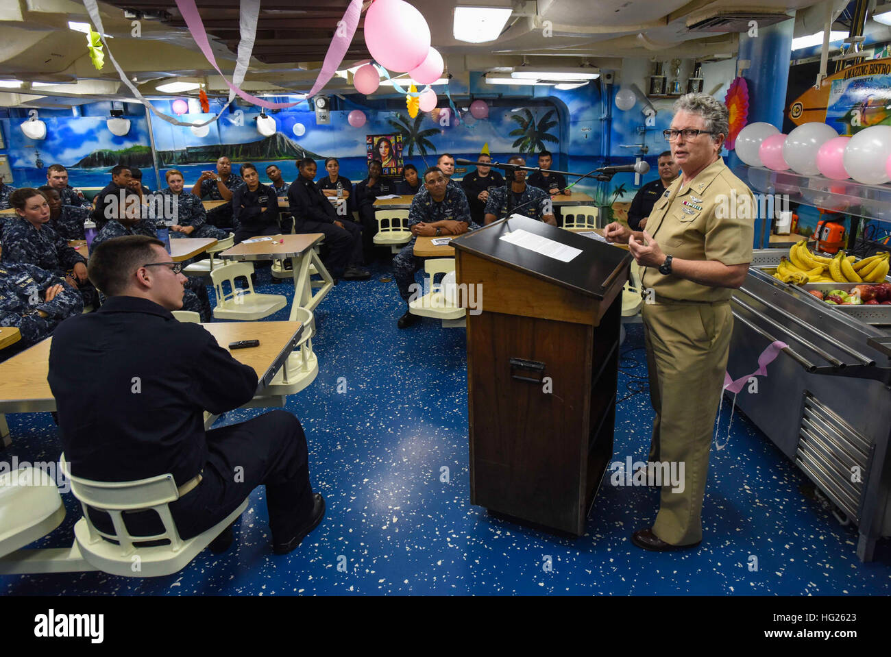 PEARL HARBOR (March 30, 2015) U.S. Pacific Fleet Staff Command Master ...