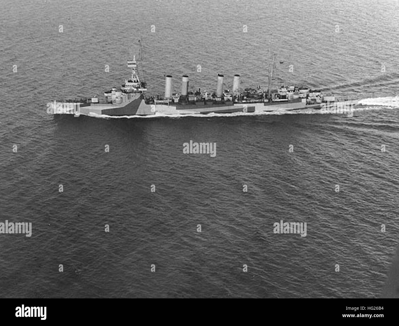 USS Concord (CL-10) underway in Puget Sound, Washington, 1 November ...