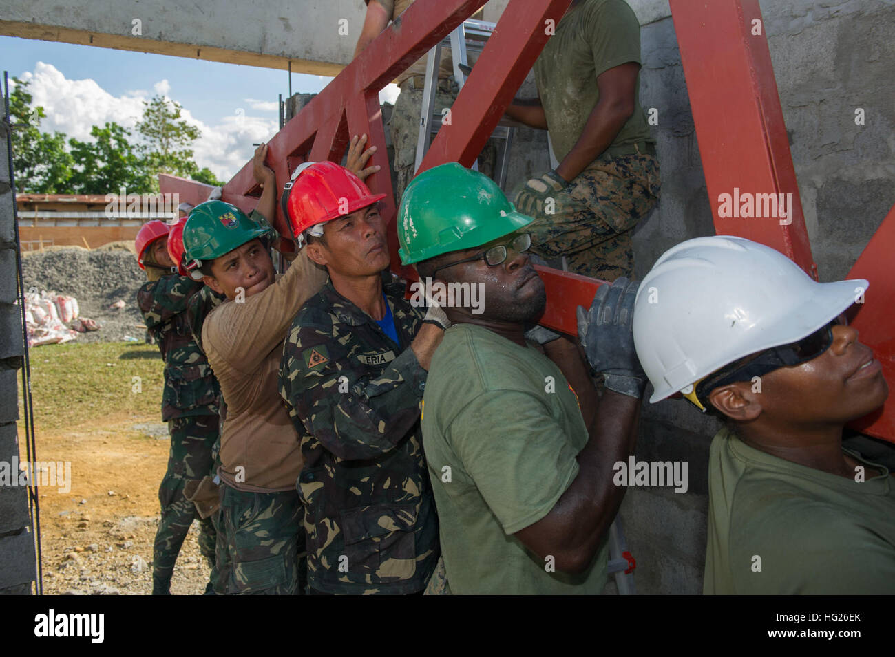 U.S. Marine engineers, assigned to the 9th Engineer Support Battalion ...