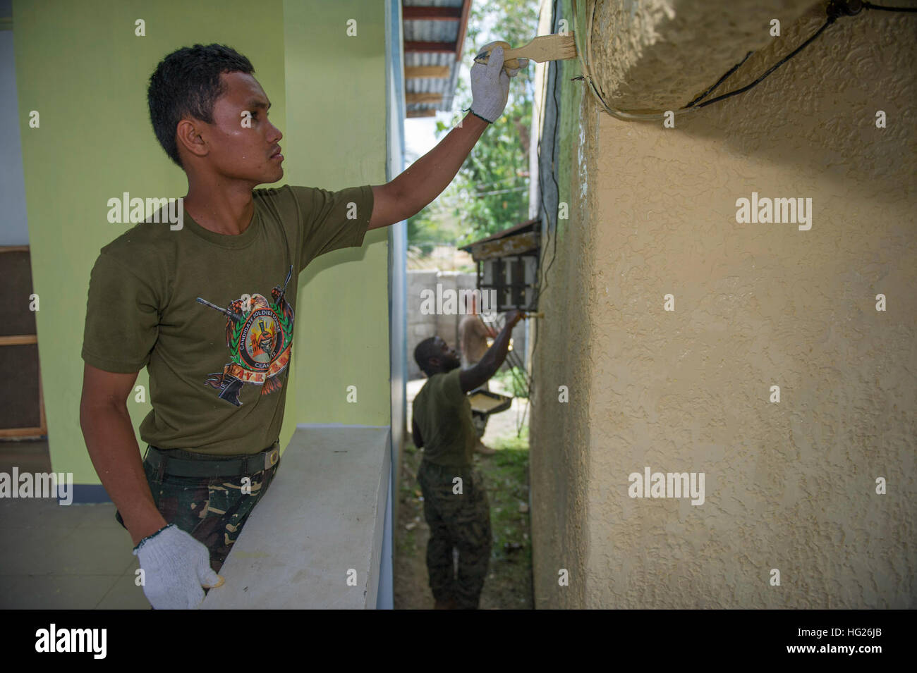 Armed Forces of the Philippines Army Pfc. Marlon Cepedoza, assigned to ...