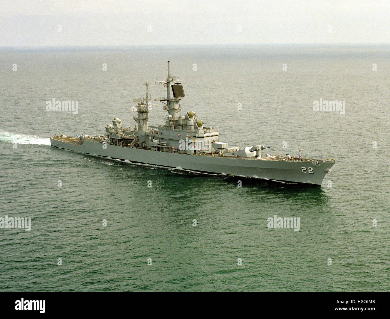 USS England (CG 22 Stock Photo - Alamy