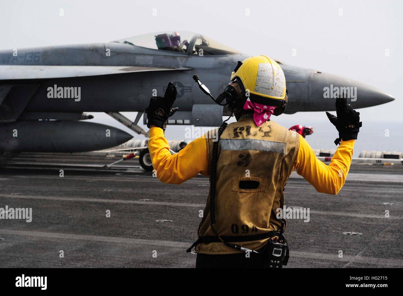 Aircraft handler hi-res stock photography and images - Alamy