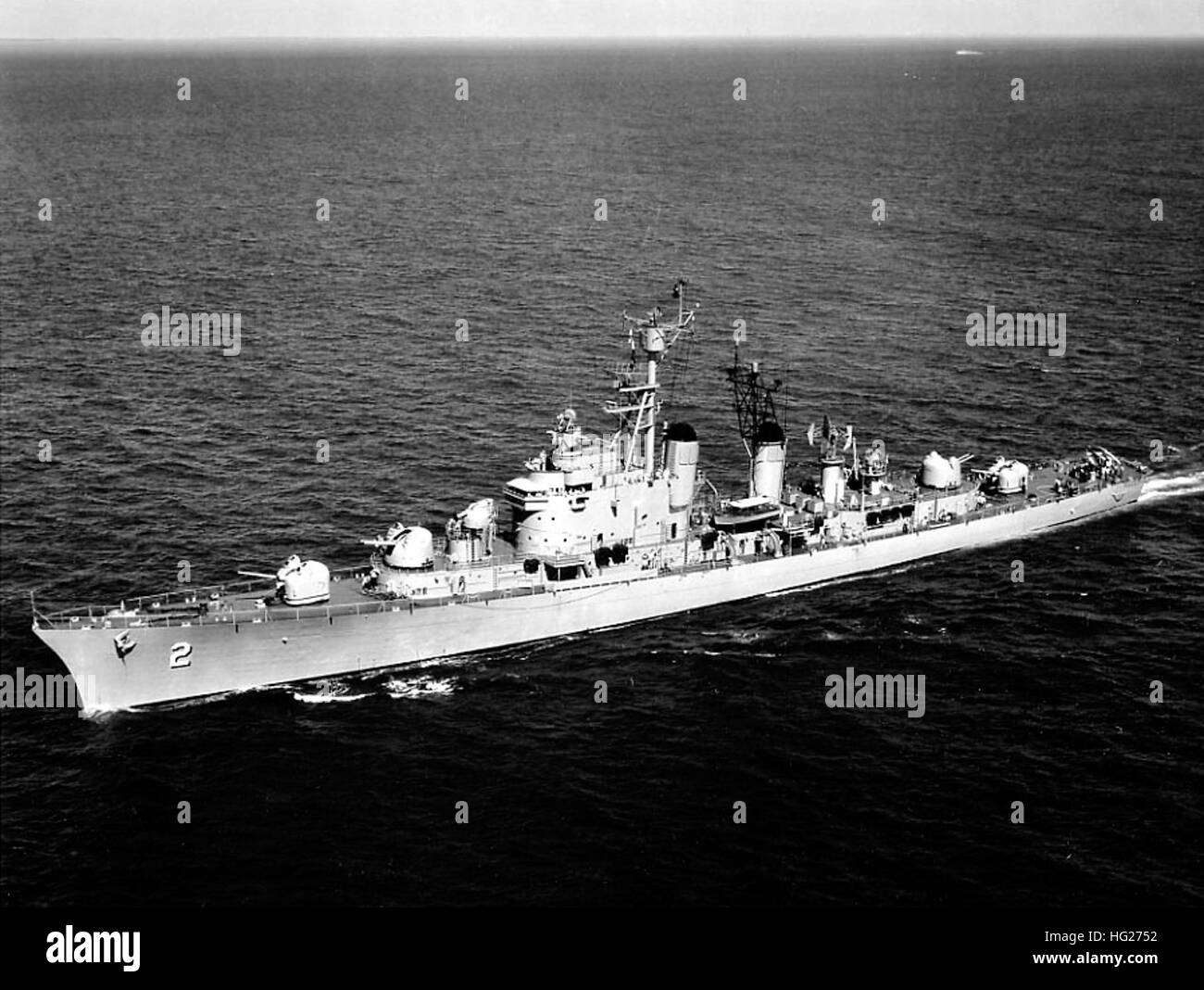 Uss mitscher Black and White Stock Photos & Images - Alamy