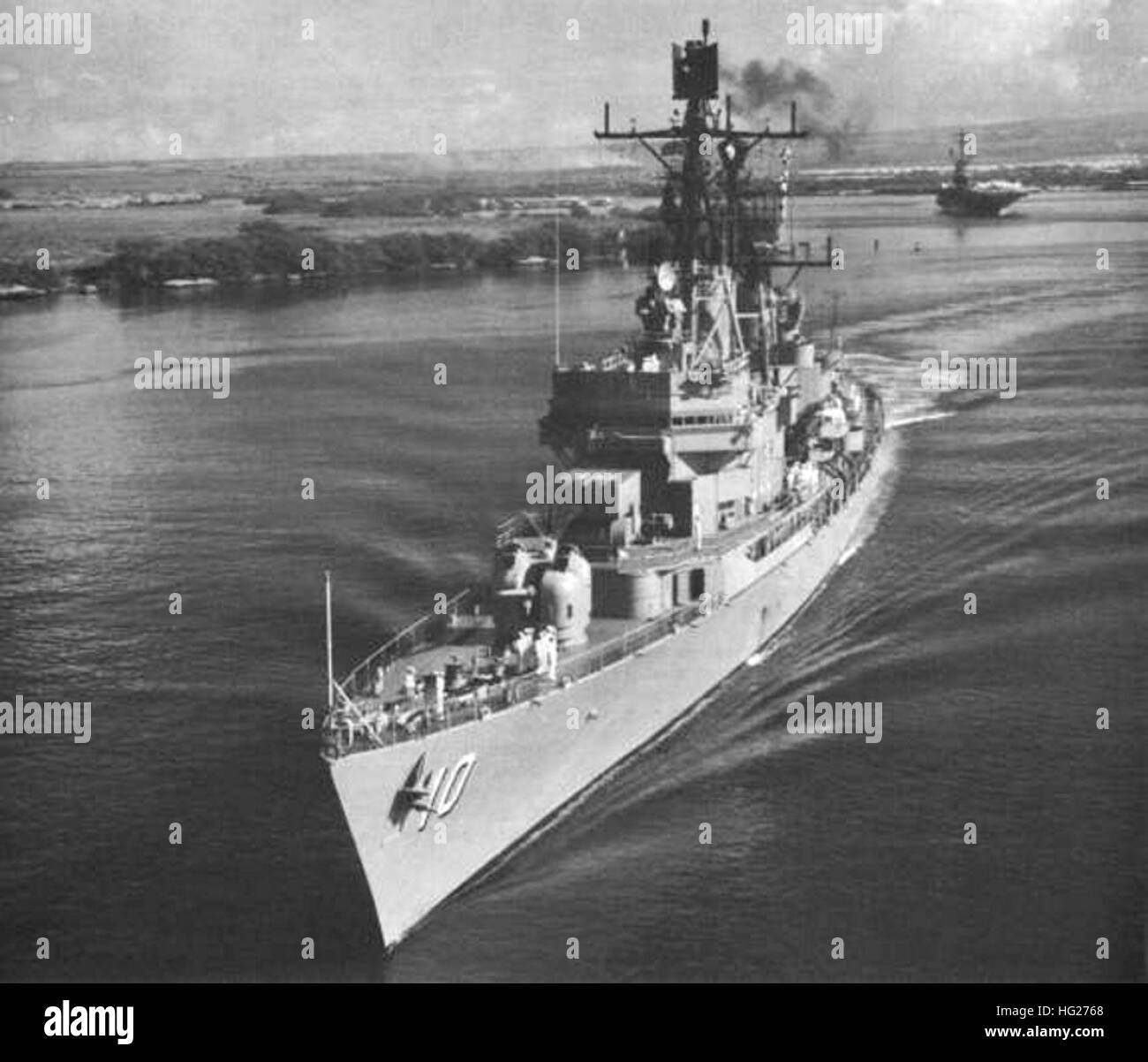 USS King (DLG-10 Stock Photo - Alamy