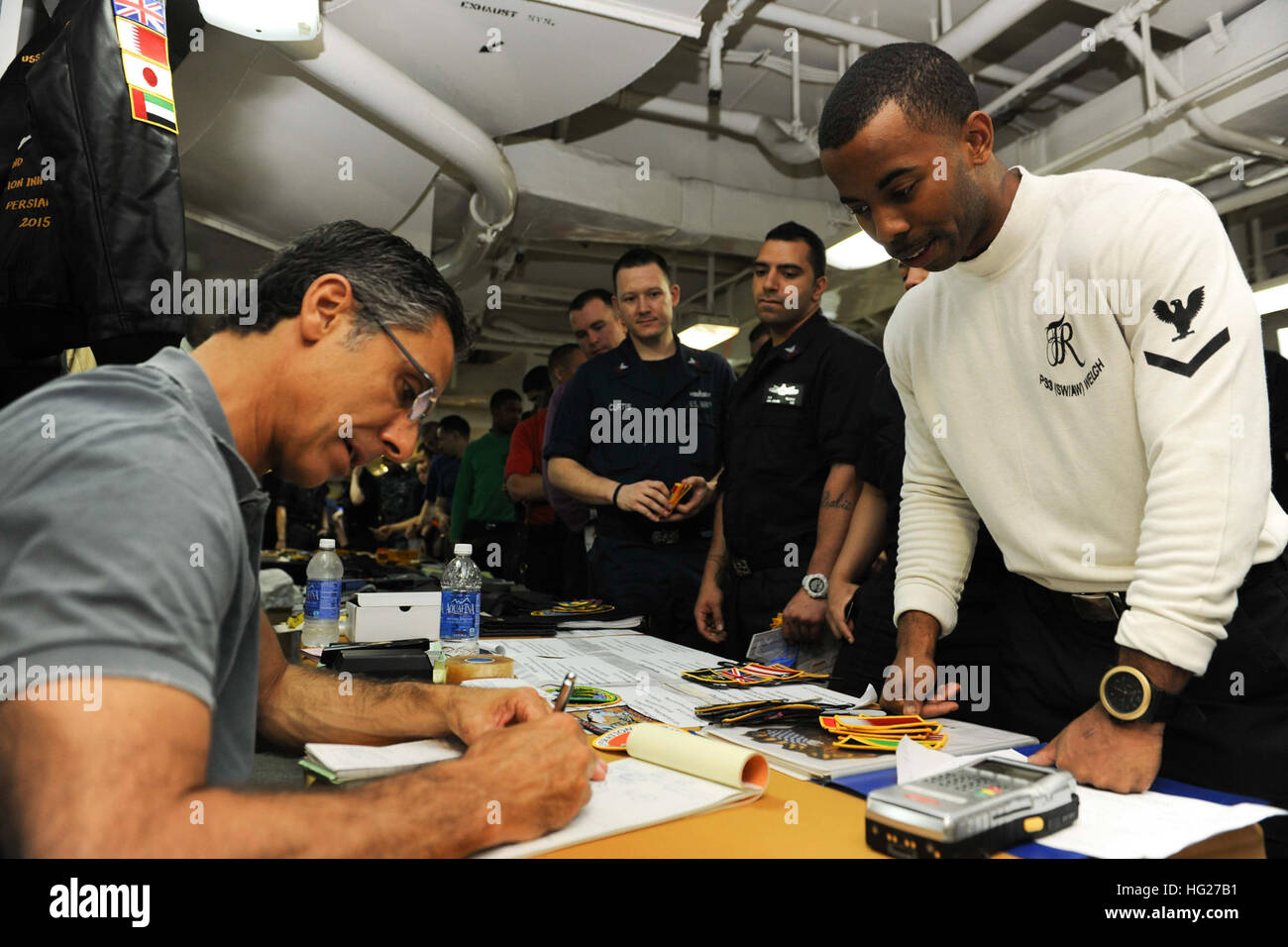 Personnel aboard USS Theodore Roosevelt (CVN 71) purchase Morale ...