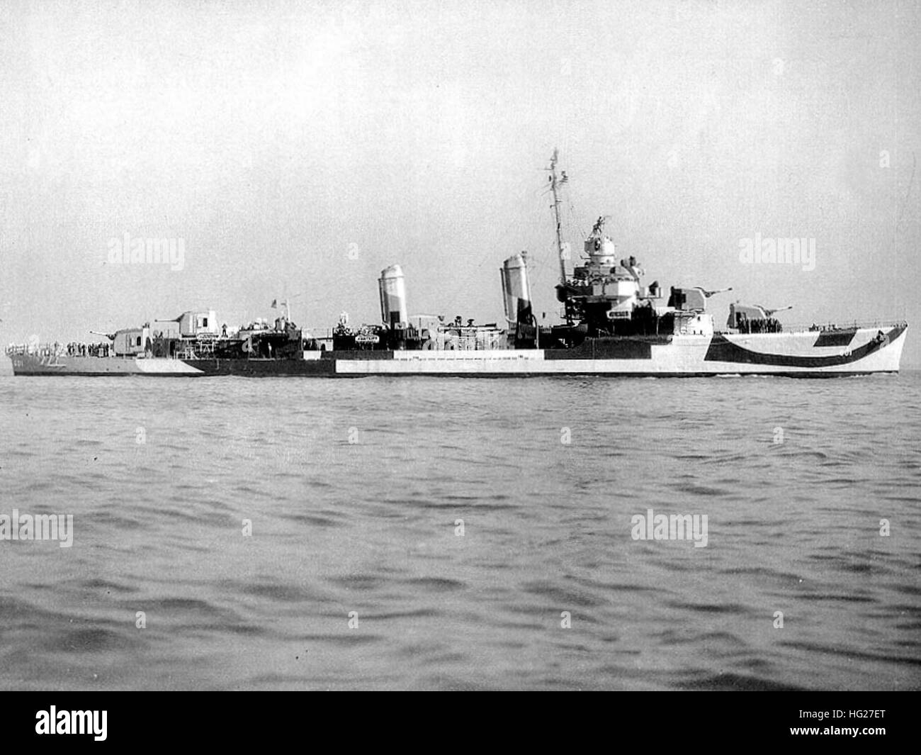 Gleaves class destroyer hi-res stock photography and images - Alamy