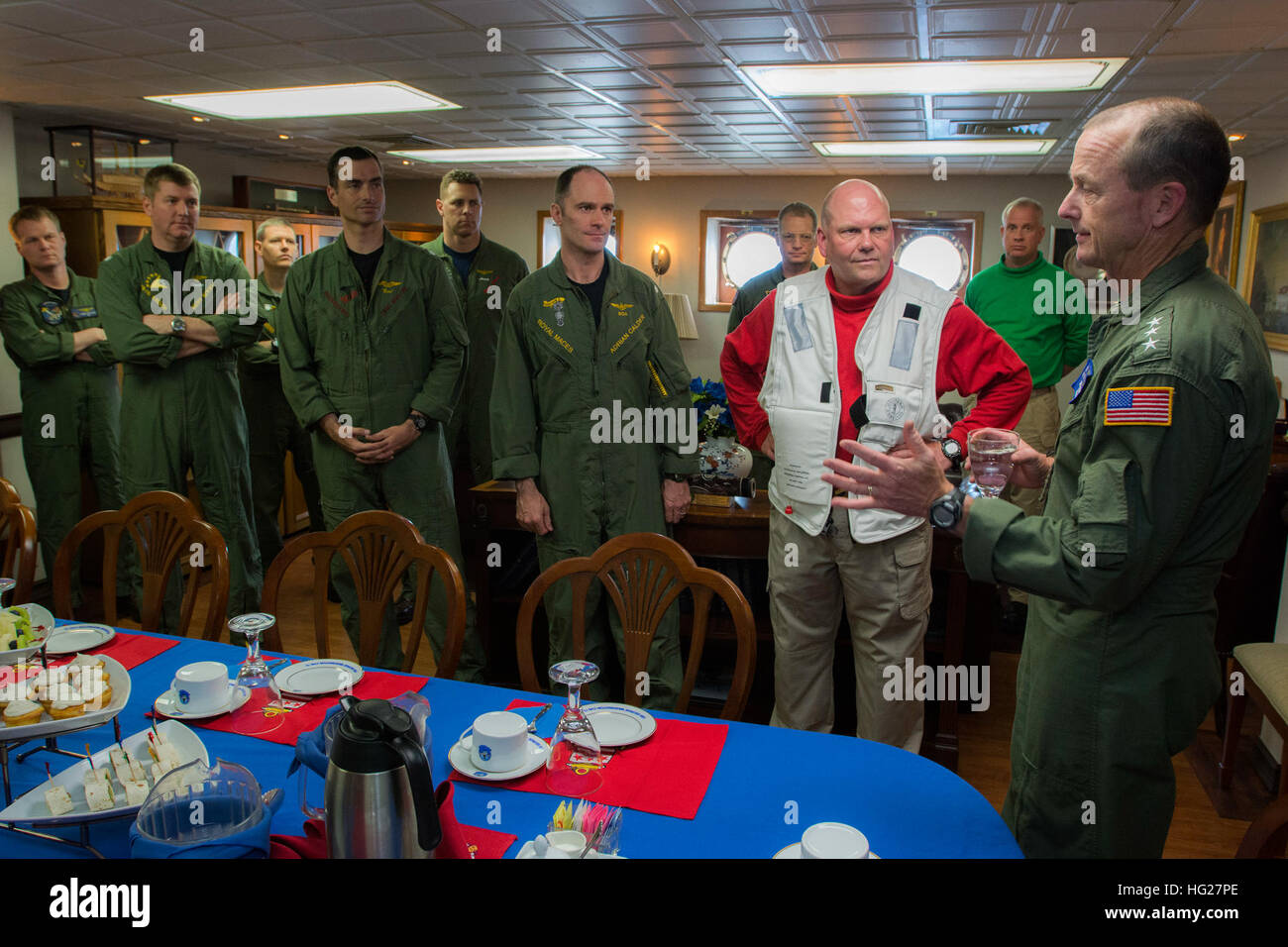 Rear Adm Mike Shoemaker Commander High Resolution Stock Photography and ...