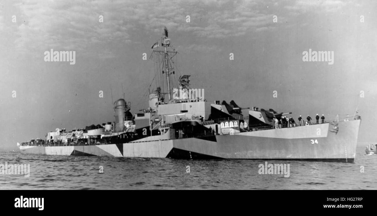 Uss aaron ward hi-res stock photography and images - Alamy