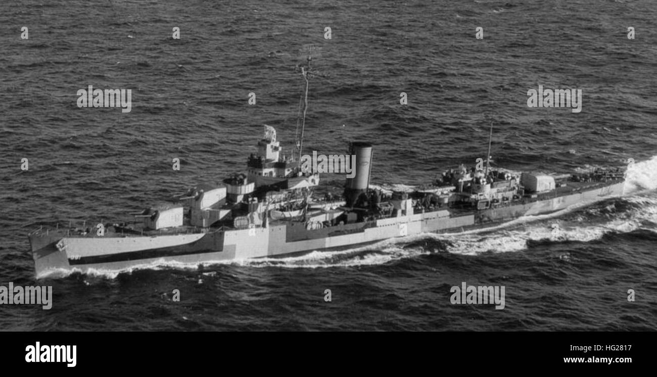 USS Somers (DD-381) underway ge%%C3%%A4 Stock Photo - Alamy