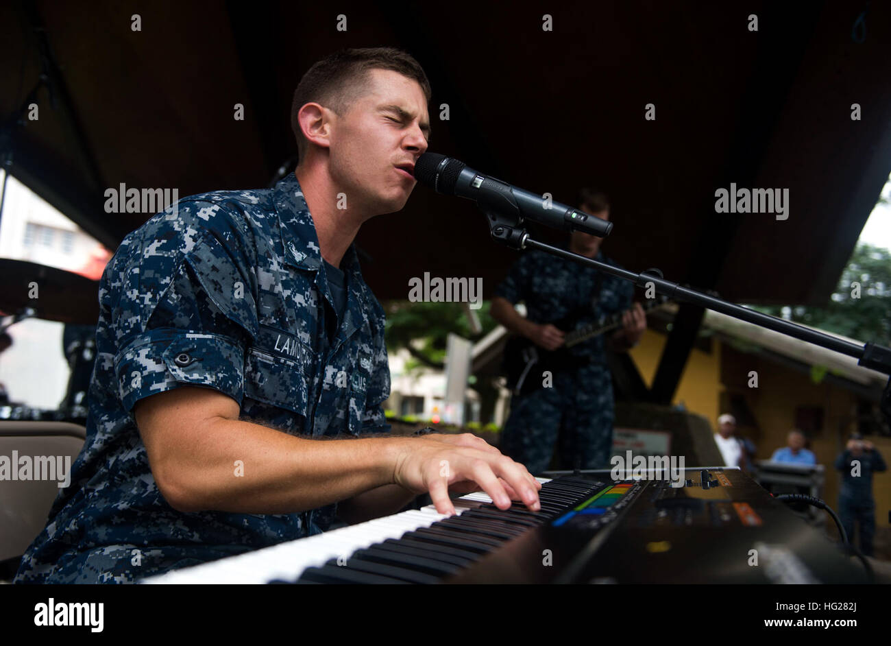 Fiji military band hi-res stock photography and images - Alamy