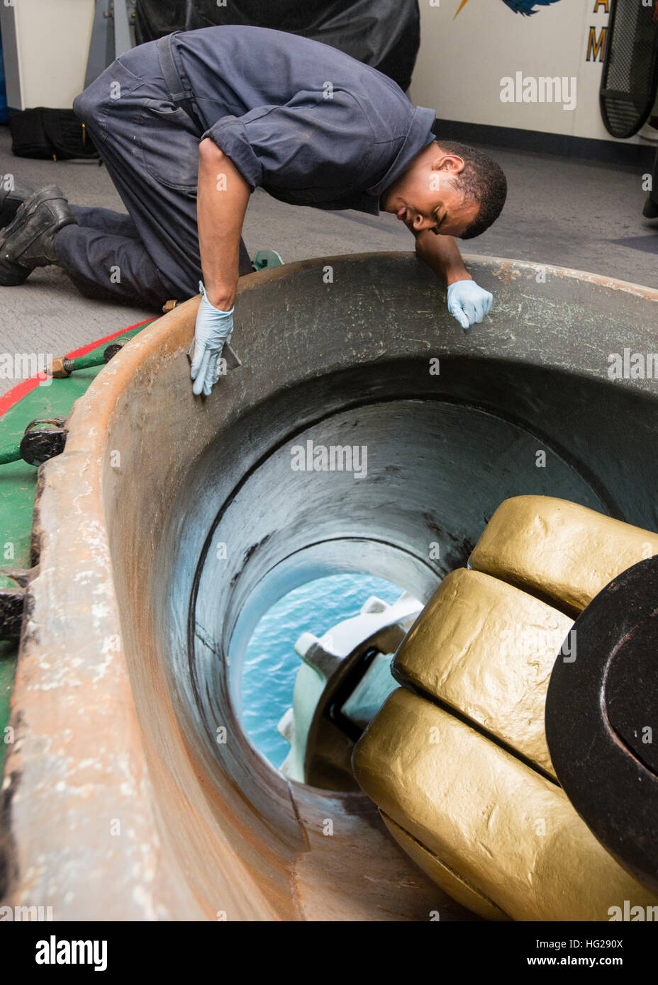 Hawse pipe hi-res stock photography and images - Alamy