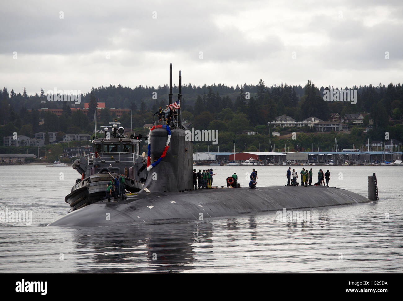 Fast attack submarine uss seawolf hi-res stock photography and images ...