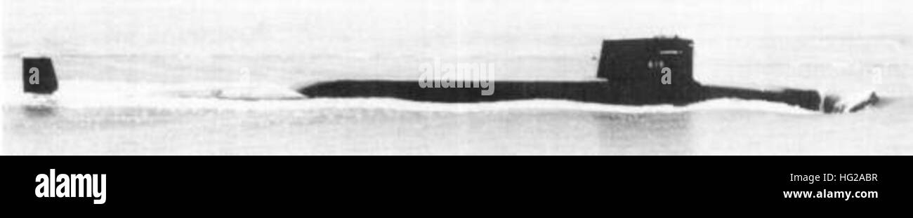 USS Andrew Jackson (SSBN-619) underway Stock Photo - Alamy