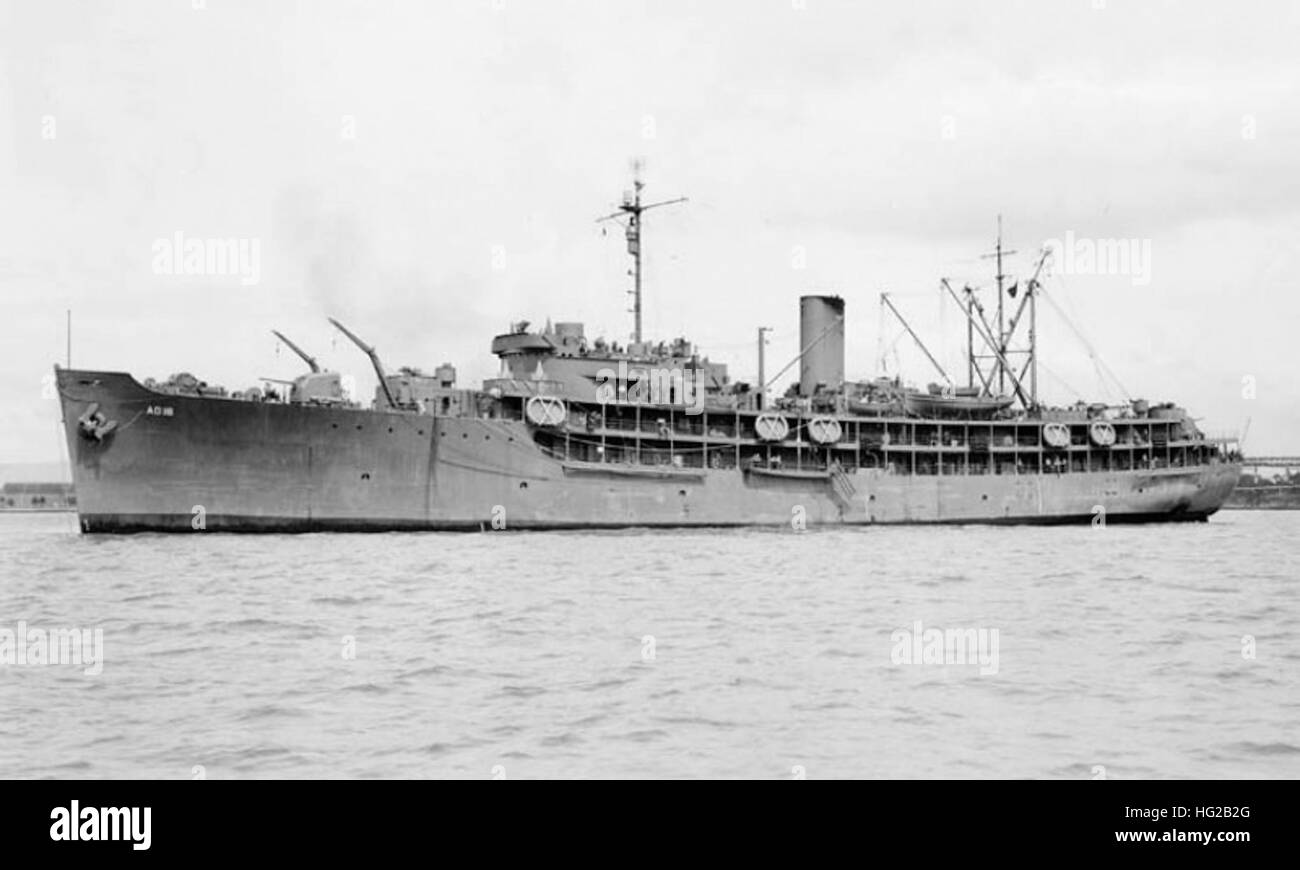 USS Cascade (AD-16) 09031606 (crop Stock Photo - Alamy