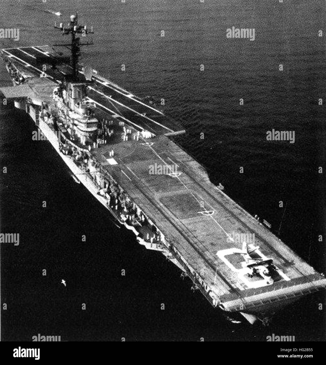 USS Wasp (CVS-18) at sea in 1968 Stock Photo - Alamy