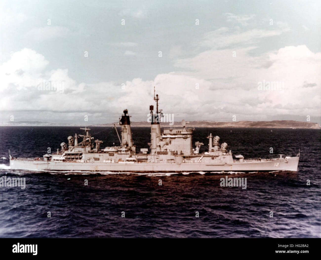 USS Columbus CG-12 Stock Photo - Alamy