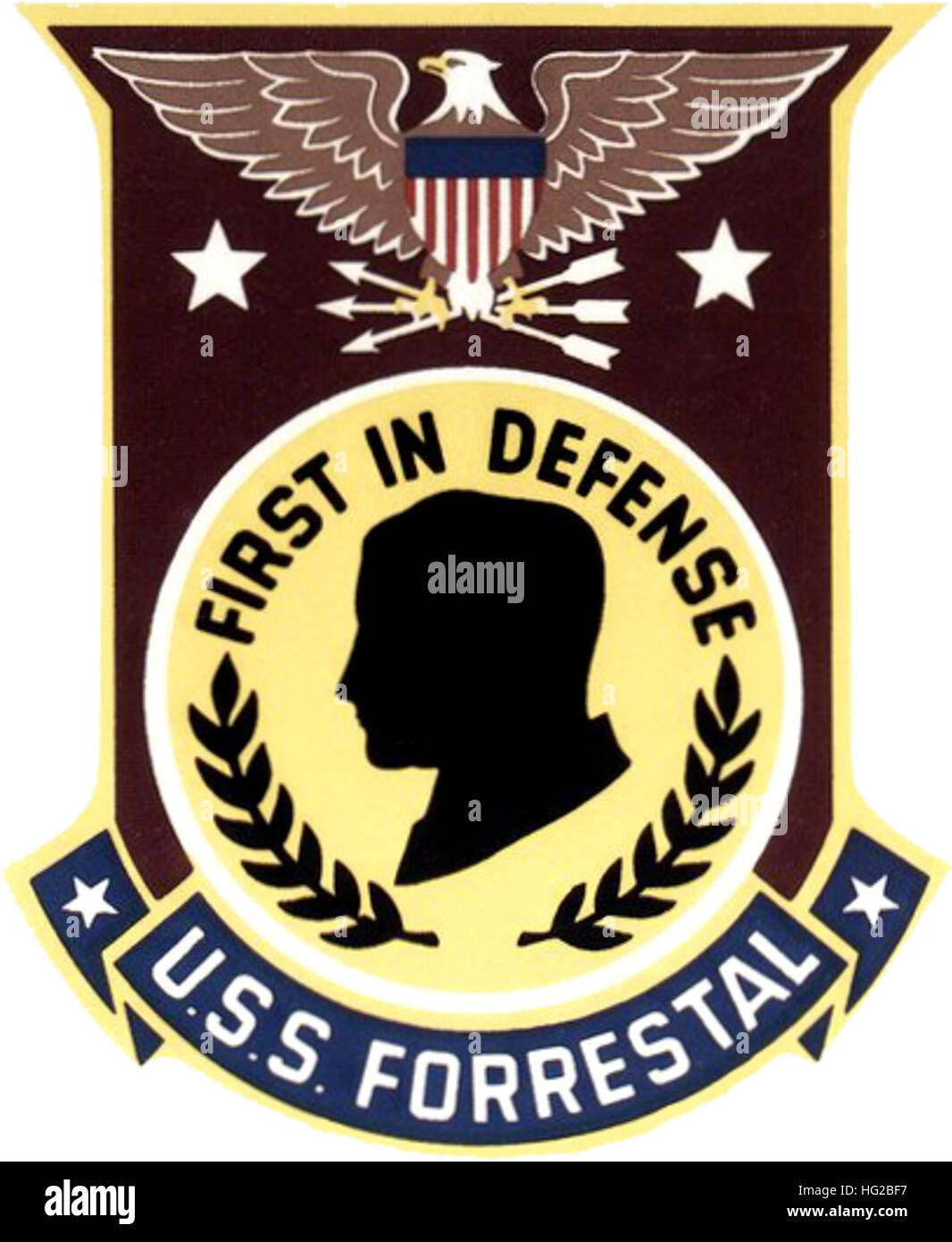 Uss forrestal cv 59 hi-res stock photography and images - Alamy